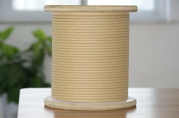 good chemical resistance Motors insulation paper covered flat wire from ...